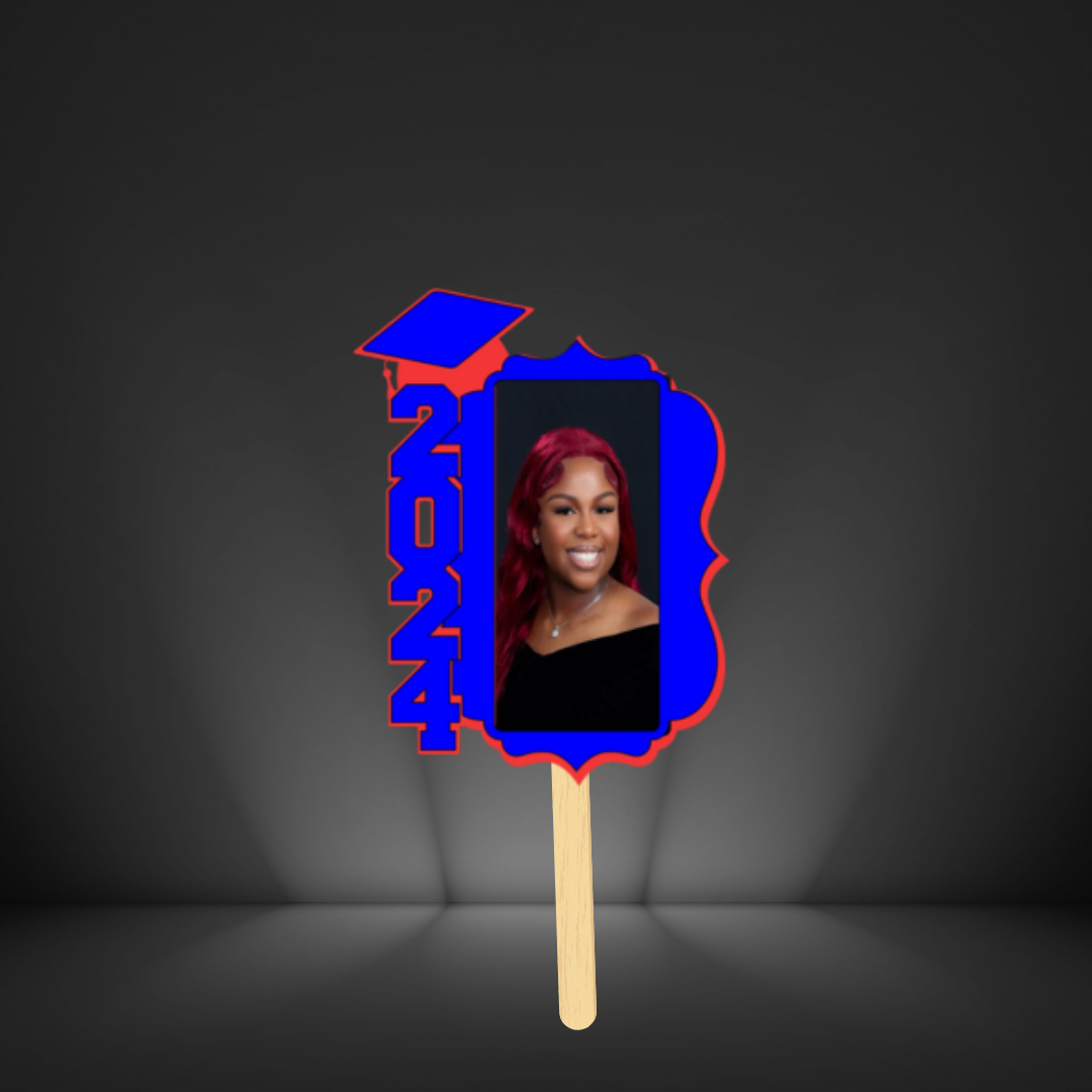 Custom Graduation Fans (Pack of 4) – J'Marie Designz